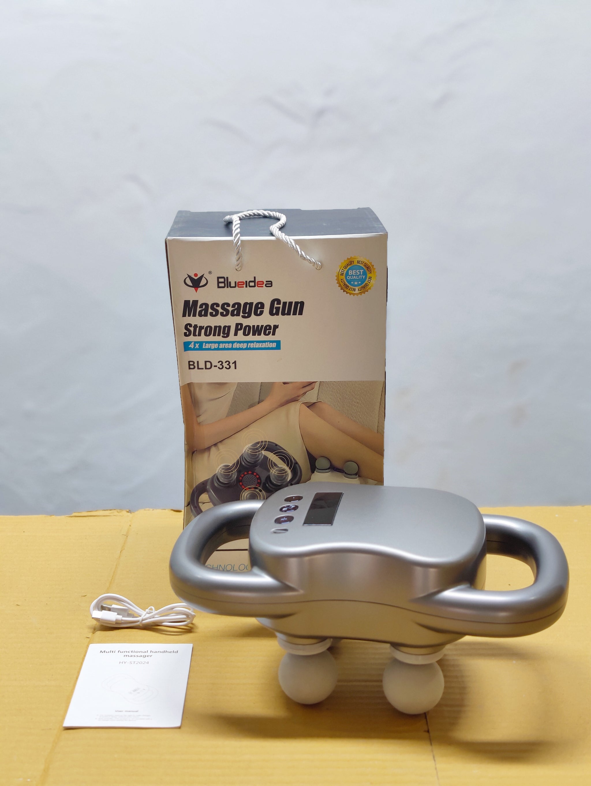 Blueidea 4 Heads Strong Power Massager BLD-331 – Quetta Imports