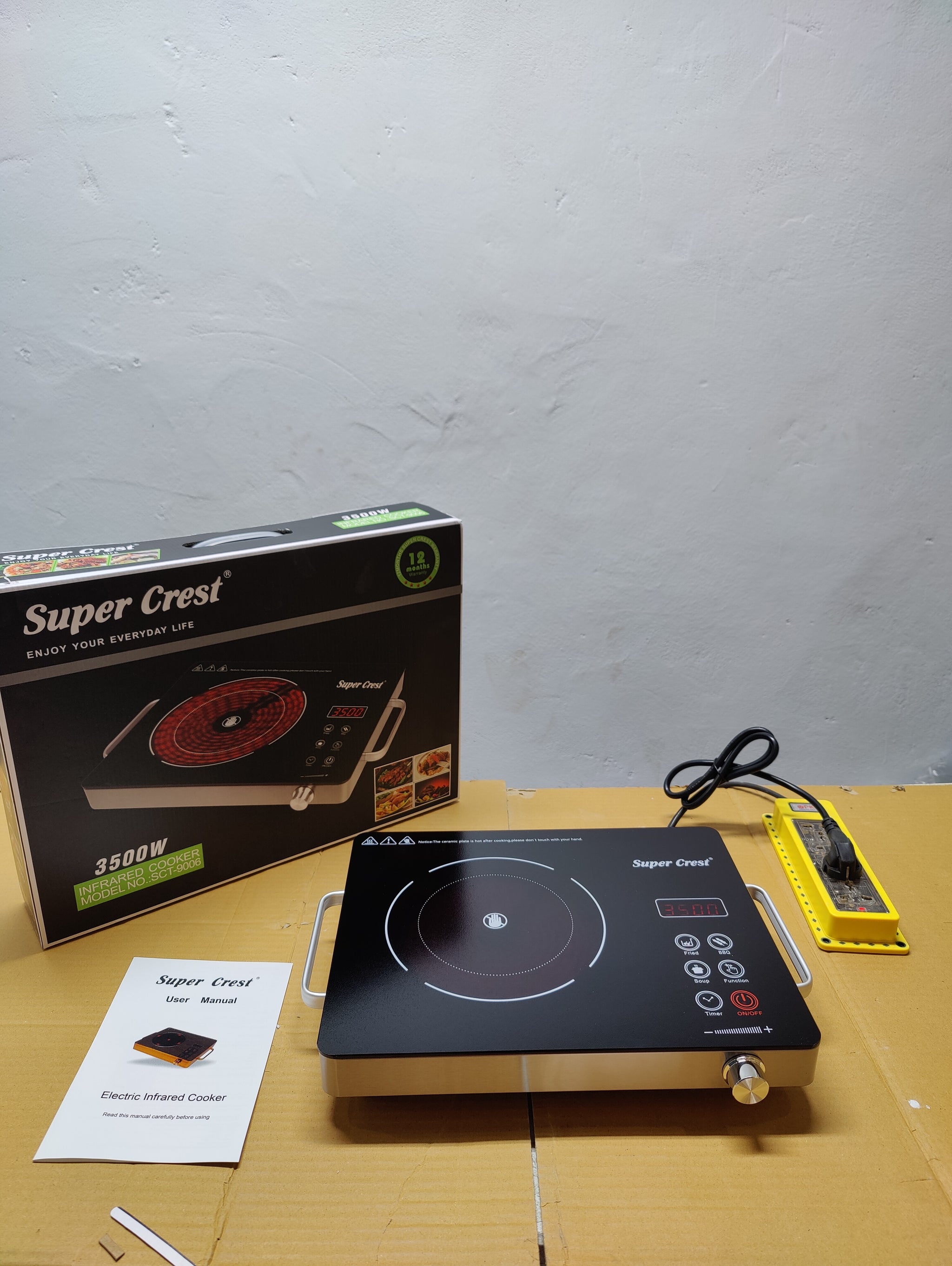 New Super Crest Universal Hot Plate SCT-9006 – Quetta Imports