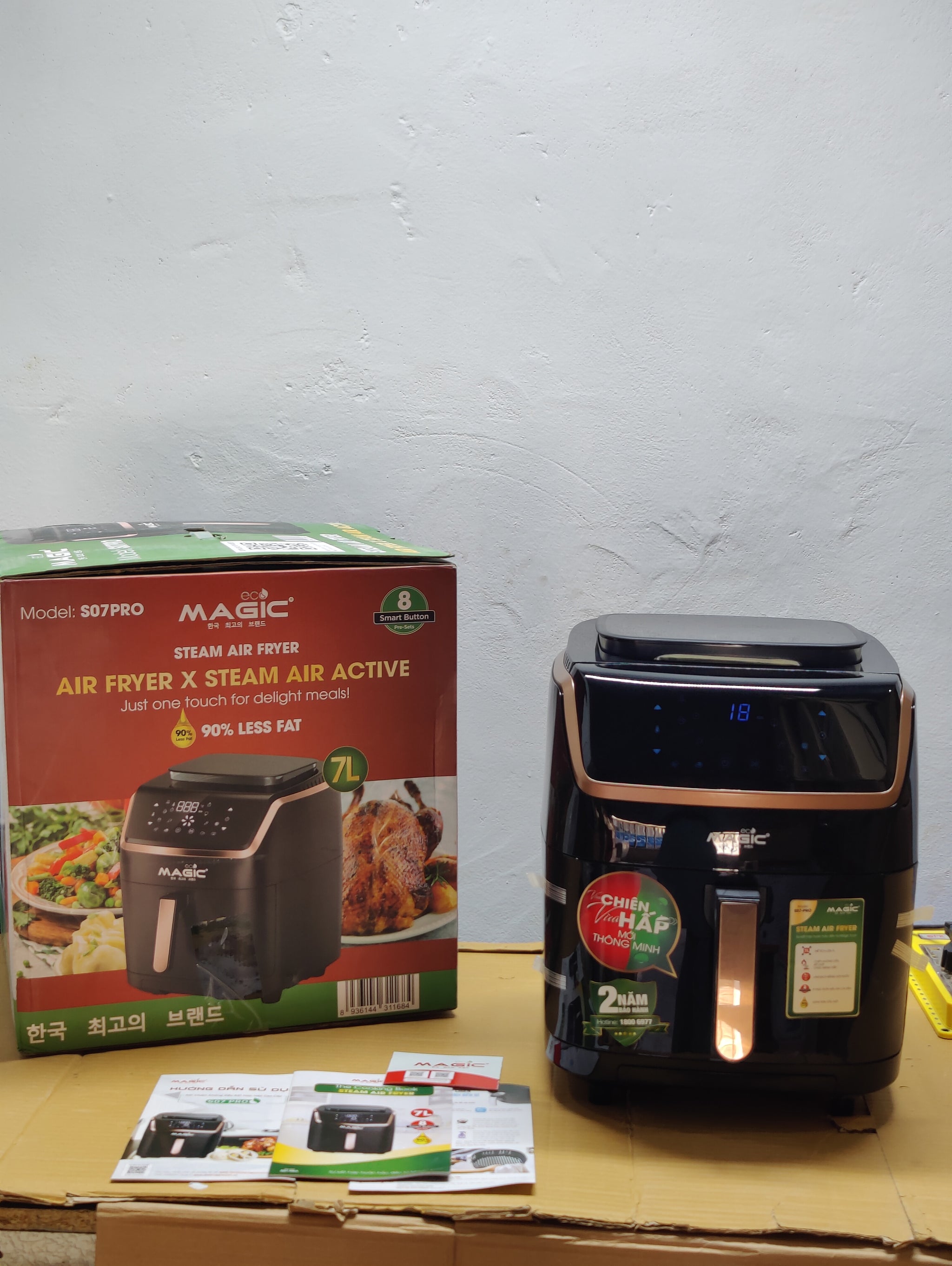 Imported Magic Air Fryer 3in 1 Steam – Quetta Imports