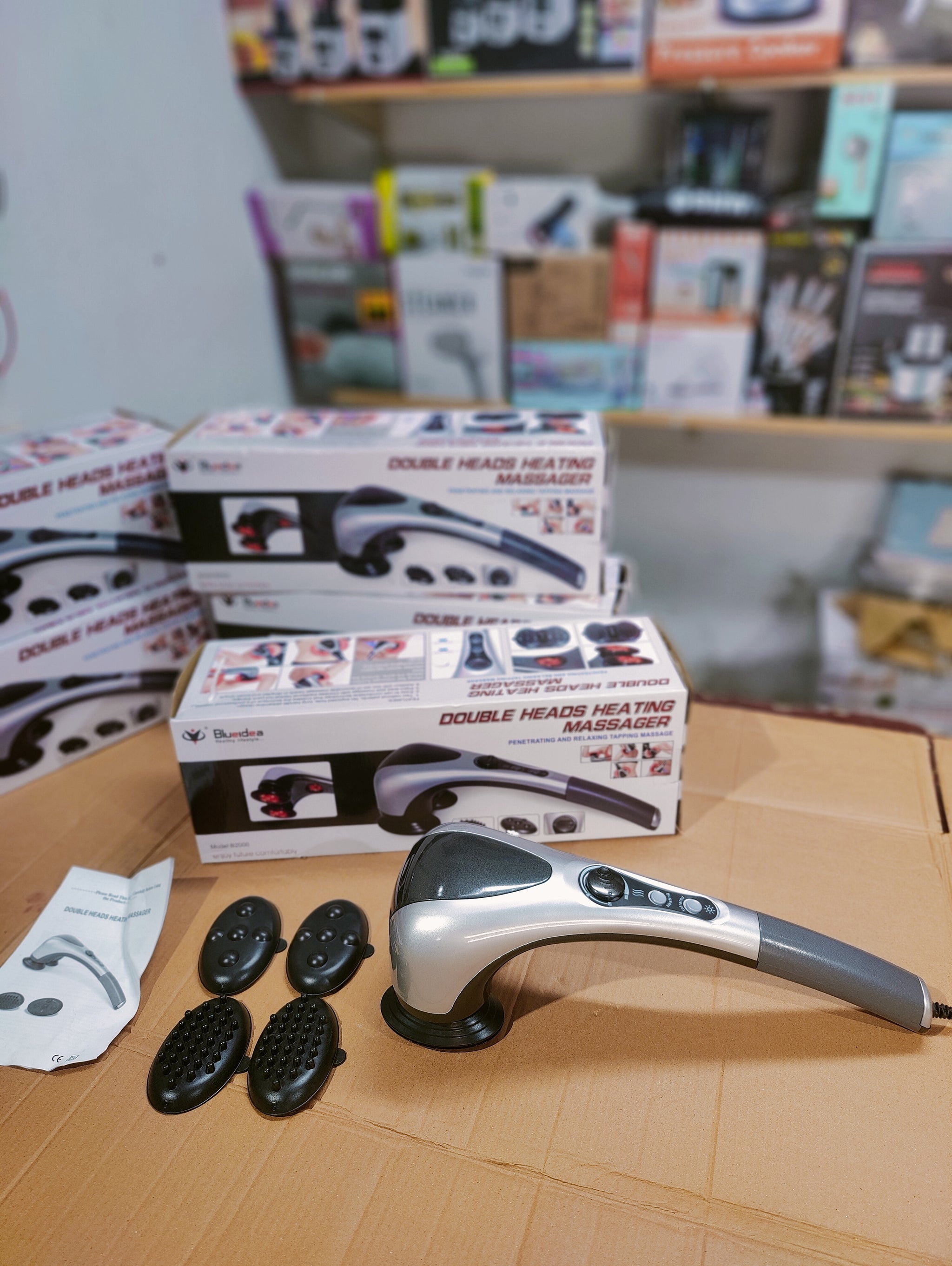 Blueidea Infrared Powerful Double Heating Massager – Quetta Imports