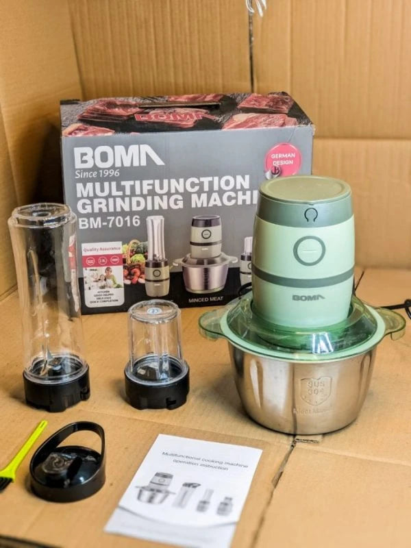 Boma Multifunction chopper Blender & Grinding Machine – Quetta Imports