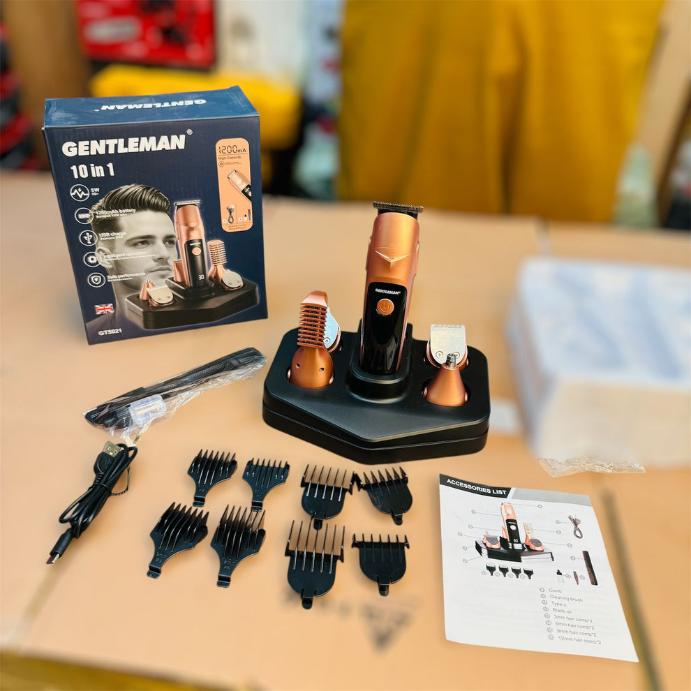 Professional Gentleman 10 in 1 Grooming Set 63350 – Quetta Imports