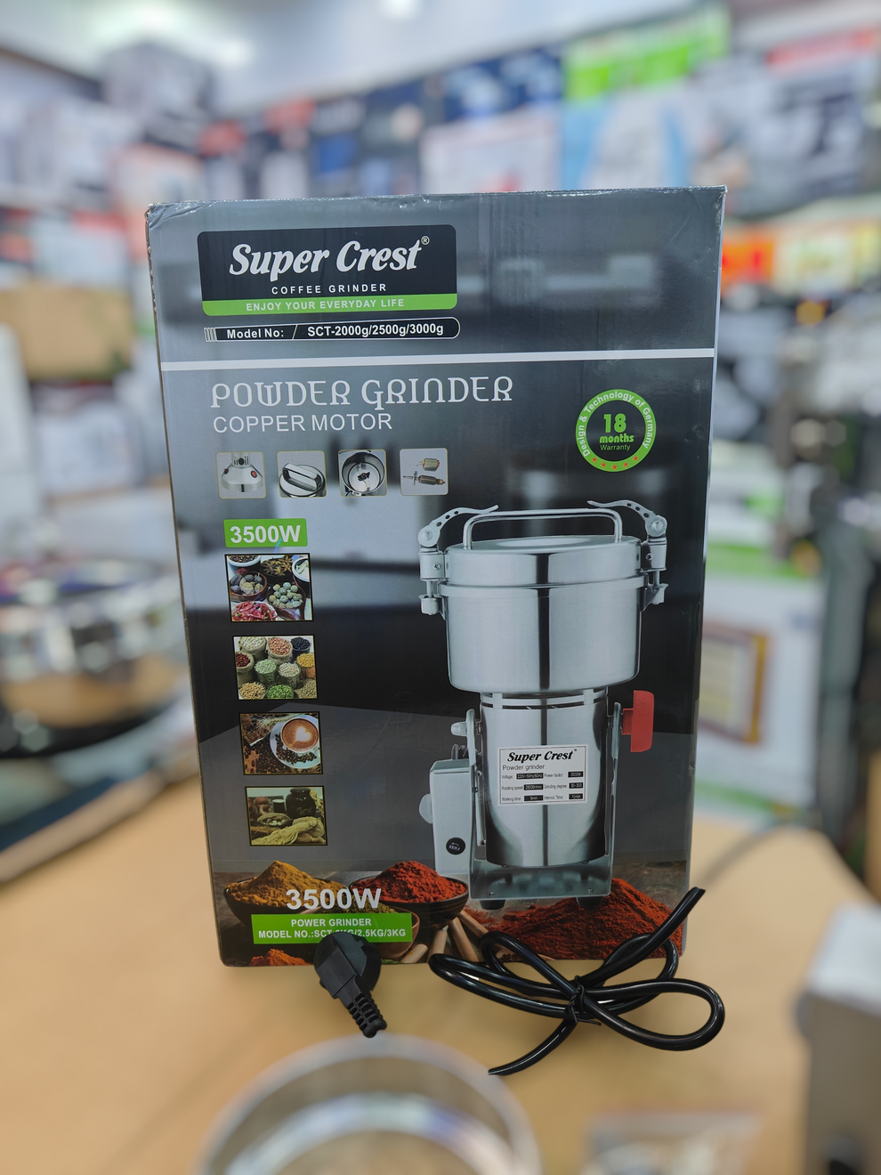 Super Crest Spicy Grinder – Quetta Imports